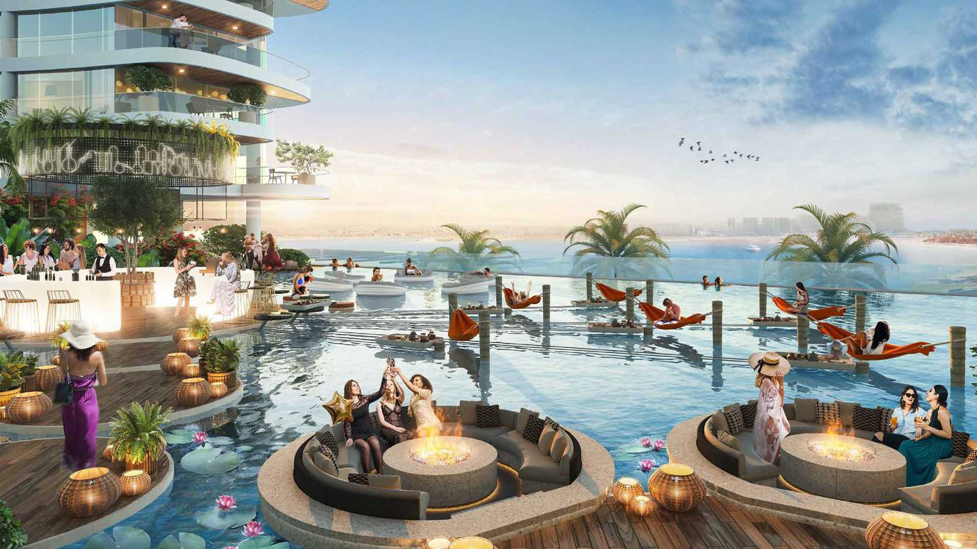 Skycrest Collection is a new collection of residences in the DAMAC Bay ...