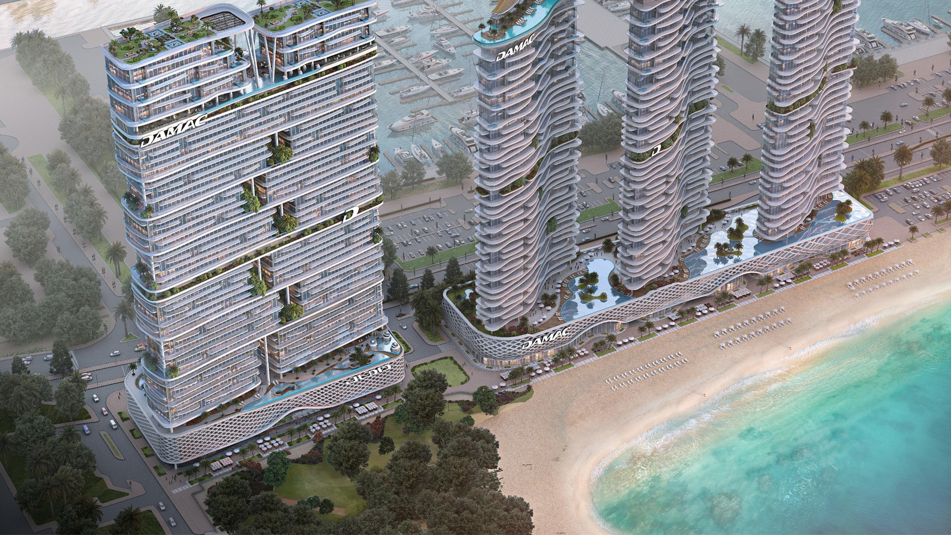 Skycrest Collection is a new collection of residences in the DAMAC Bay ...