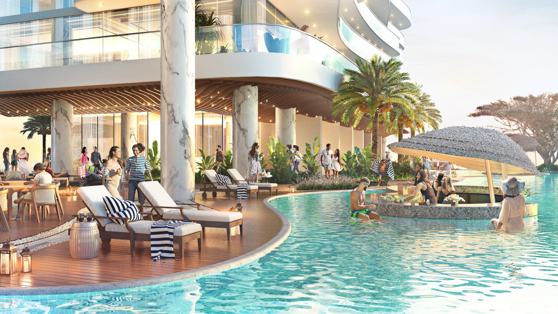 Skycrest Collection is a new collection of residences in the DAMAC Bay ...