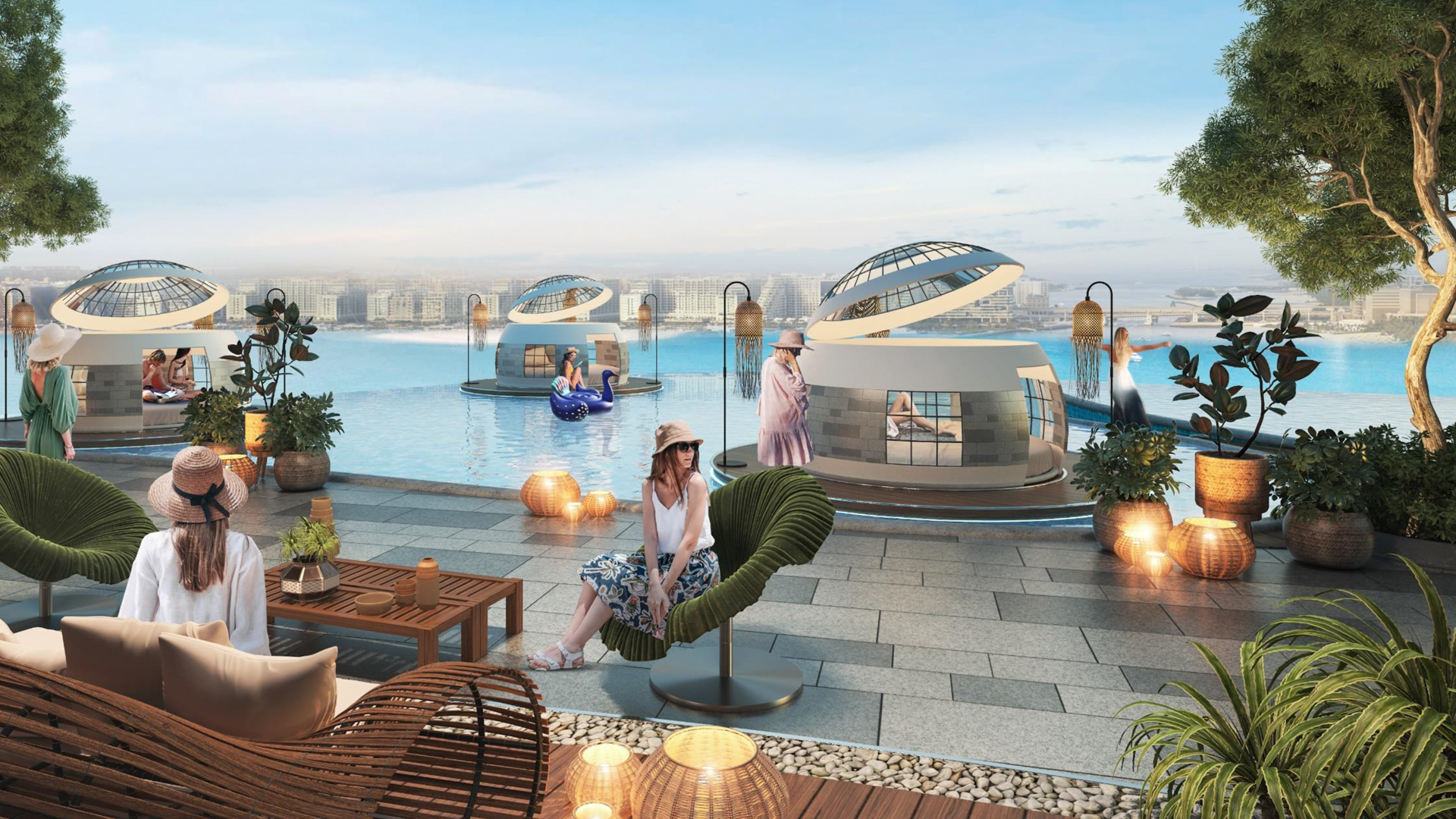 Skycrest Collection is a new collection of residences in the DAMAC Bay ...