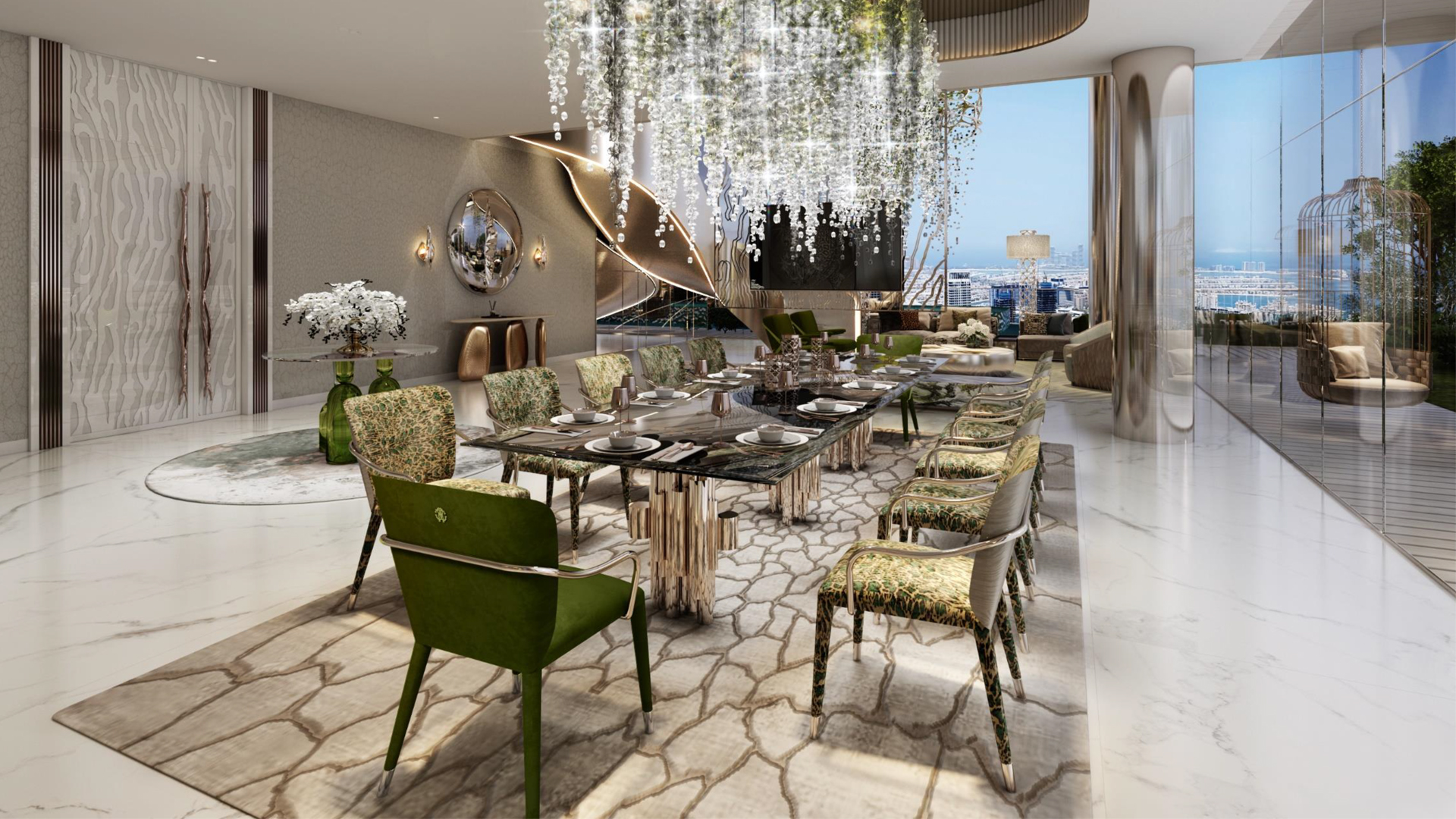 Skycrest Collection is a new collection of residences in the DAMAC Bay ...